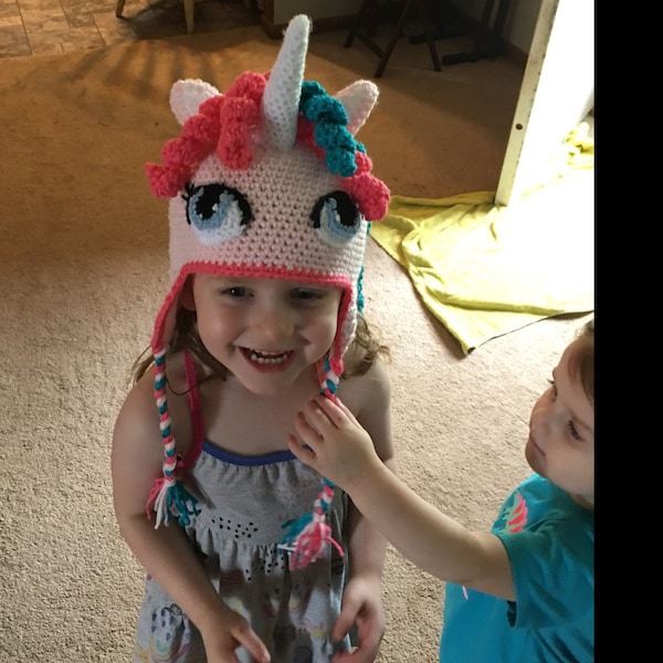 Crochet Unicorn Costume Pattern Pack. Easy Instructions for Cute Pony ...