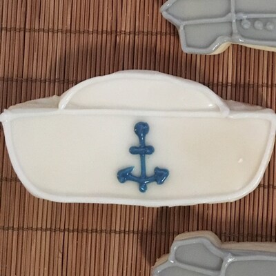 Navy Hat 100 Cookie Cutter Set - Etsy