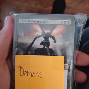 Nixilis the Demon mono Black Deck Desecration Demon Mtg | Etsy