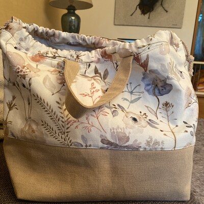 PDF Sewing Pattern Knitting Project Bag Sewing Tutorial - Etsy