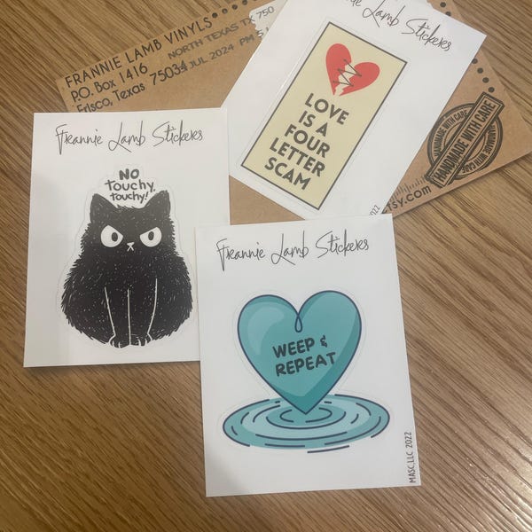 3" Vinyl Sticker, Ticket to Seattle Sticker, Water Bottle Sticker ...