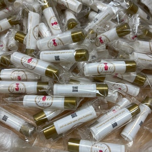 Custom Label Lip Balm Personalized Lip Gloss Custom - Etsy