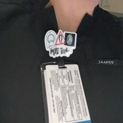 MRI Tech in Progress Badge Reel MRI Tech Badge, MRI Tech Student, Mri ...