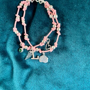 Set of 3 'MINT CLOUD' Pink Floral Print Quilted Holiday Gifting Travel ...