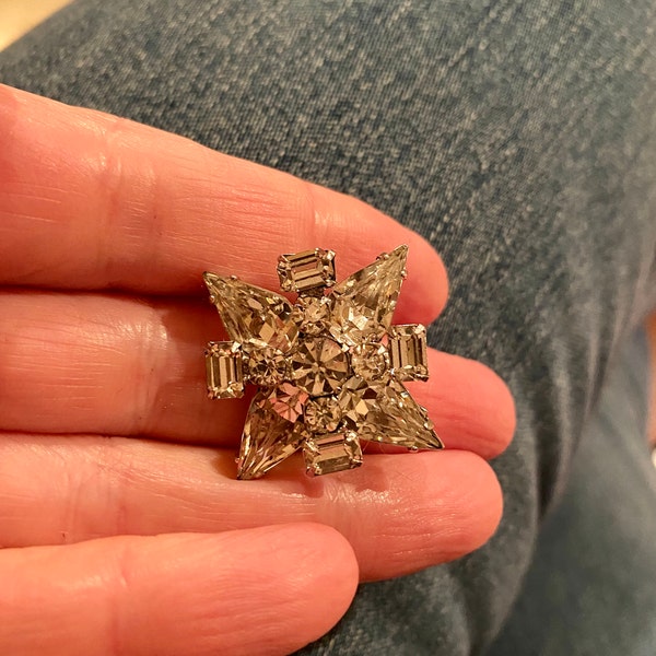 Heidi Daus Aqua Teal Glorious Garden Crystal Floral Cuff Bracelet - Etsy