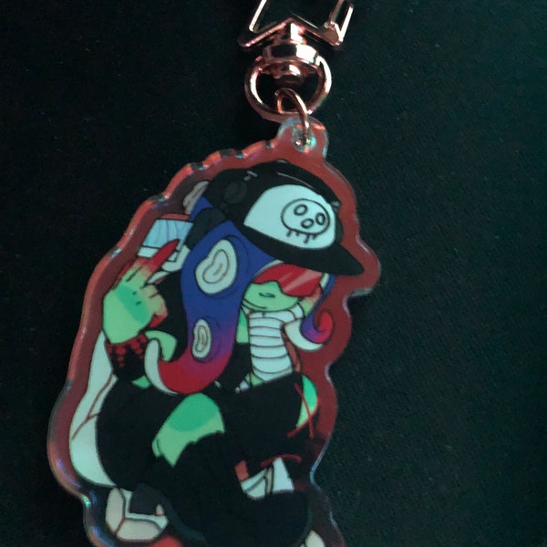 8/8 Splatoon Side Order Keychain - Etsy