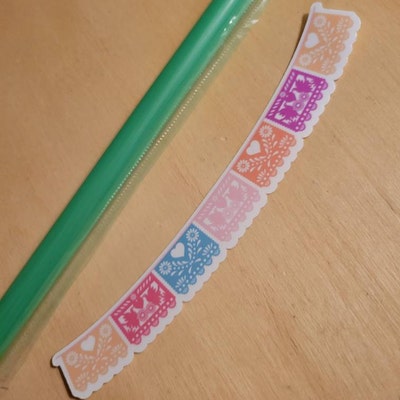 Papel Picado Sticker, Mexican Sticker, Mexico Sticker, Mexican Phrases ...