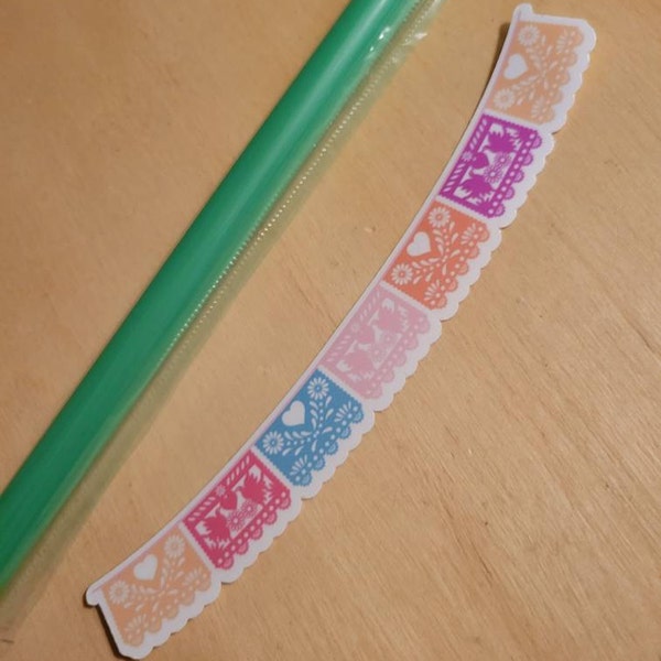 Papel Picado Sticker, Mexican Sticker, Mexico Sticker, Mexican Phrases ...