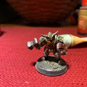 Thrognar Worg Rider Orc Champ 3D Printed Resin Miniature | Etsy