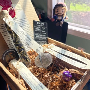 D&D Tea Variety Pack Potion Tube Sampler Loose Leaf Tea Gift - Etsy