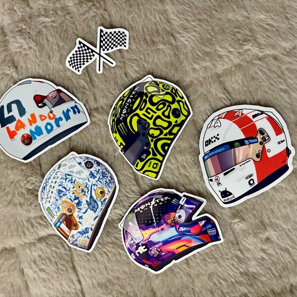 Waterproof Vinyl Sticker Fan Art Alex Albon F1 Driver Williams Racing ...