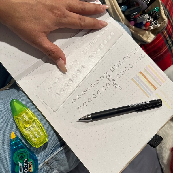 Days of the Week & Timeline - Skinny Washi Tape (white) - Etsy