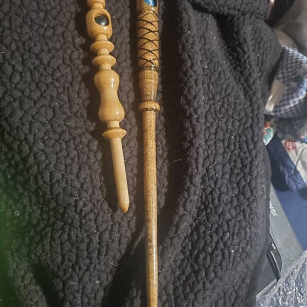 Wands - Hand Crafted- Movie Inspired Wooden Wizard Wands - Magic Wands ...