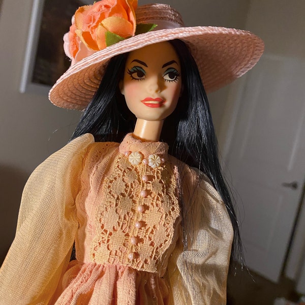 60s 70s Ornate Paisley Print Bohemian Pants, Neon Dayglow Era, Stretch ...