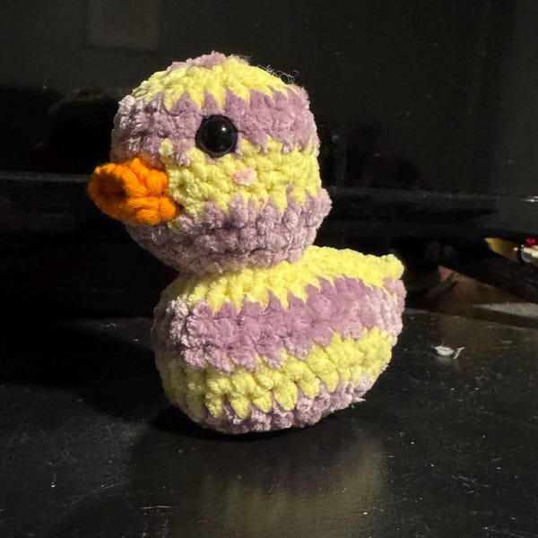 No Sew Rubber Ducky Crochet Pattern, No Sew Amigurumi, Crochet Plushie Pattern - 3 in 1 PDF ...
