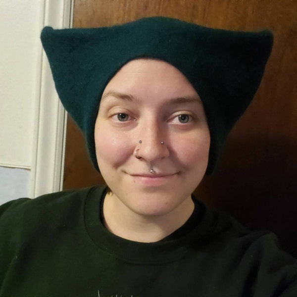 Phrygian Red Felt Wool Hat Medieval Men's and Women's Liberty Cap ...