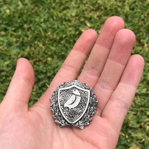 Mermaid Heraldic Badge Heraldry Cosplay Pin Handcrafted - Etsy