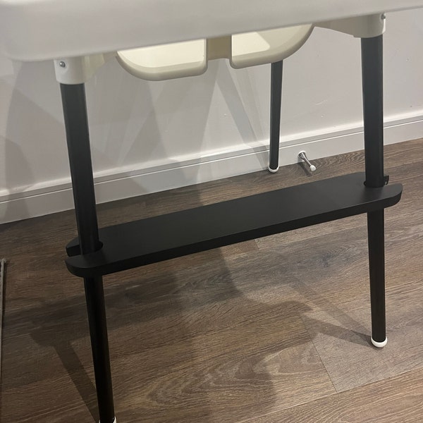 Adjustable Solid Wood Footrest for IKEA Antilop Highchair - Less Than ...