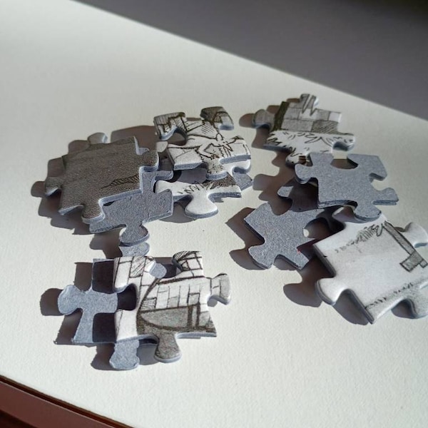 The Sinister Citadel - 1000 Piece Jigsaw Puzzle - Etsy