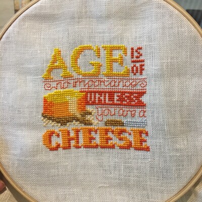 Cheese Birthday Cross Stitch Pattern digital Format PDF - Etsy