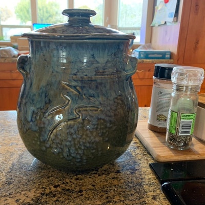 Pottery Compost Pot / Compost Bin / Composting / Pottery Jar /pottery ...