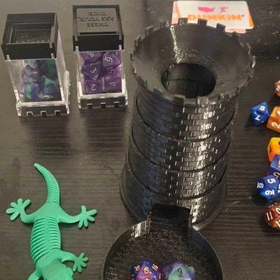 Collapsible Dice Tower - Etsy