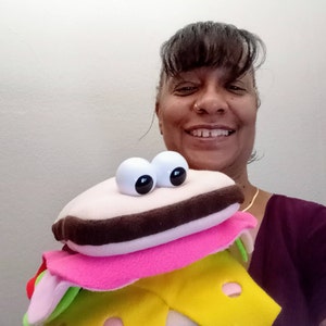 Professional Muppet Style Sandwich Hand Puppet - Etsy