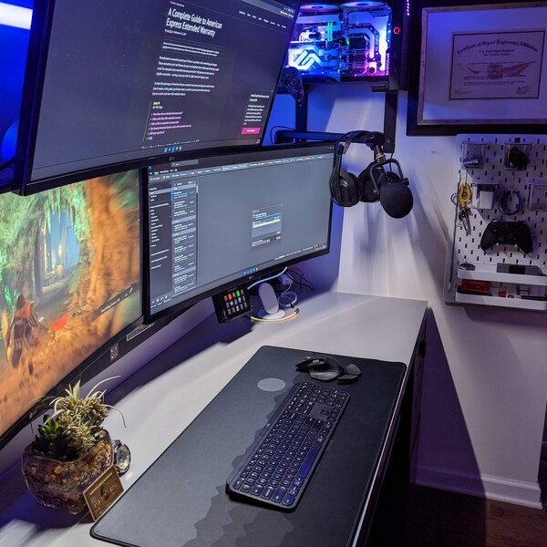 Stream Deck 40 Series Profile & Desk Mounting + Housing (hanging or ...
