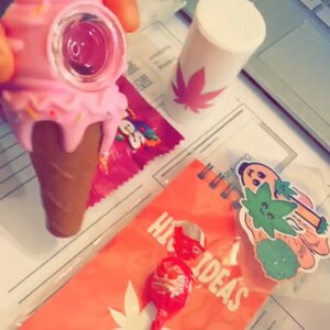 Bic Lighter Cute Lighter Puff Girls Stoner Lighter - Etsy