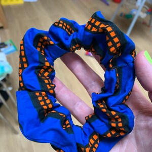 Rainbow Multicoloured Patterned African Print Scrunchie - Etsy
