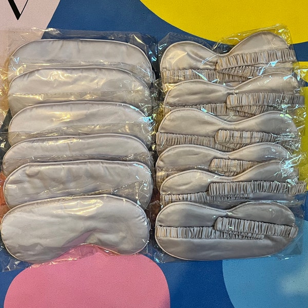 Luxury Satin Eye Masks | Eye Cover Ups | Sleep | Masks |pamper ...