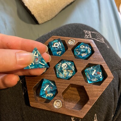 Engraved Rune Dice Scrying Dice D6 Viking Runes of Dichroic - Etsy