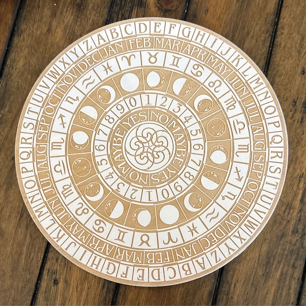 Modern Witch, Wooden Ouija Board - Etsy