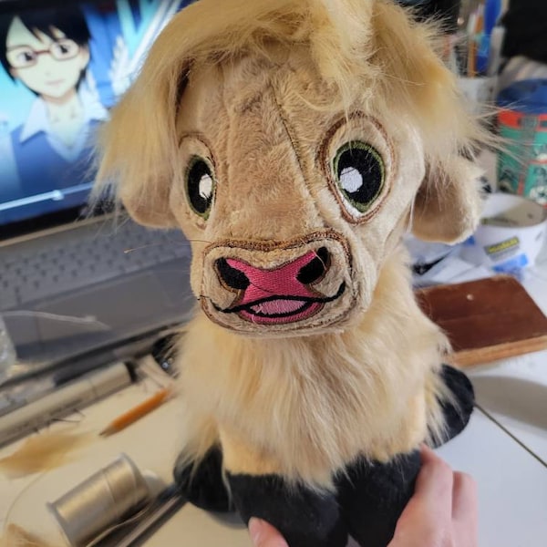 Sitting Puppy Plush Sewing Pattern .pdf Tutorial Corgi Husky Pug Shiba ...