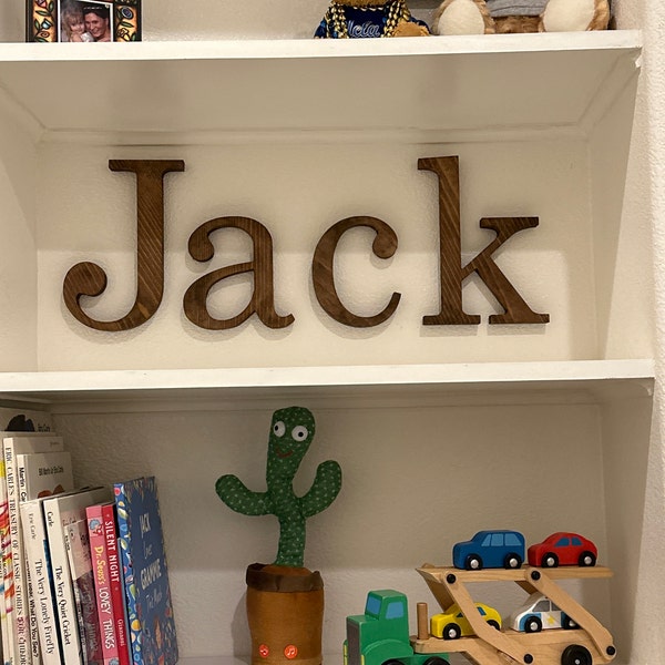 Nursery Letters, Baby Name, Individual Wood Letters, Wooden Letters for ...