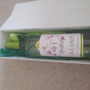 Personalised Thank You Teacher Wine Bottle Label/sticker Gift - Etsy UK