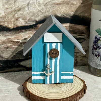 Mini Surfer's Coloured Beach Huts. - Etsy
