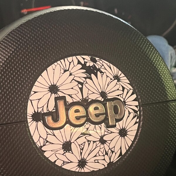 Honey Bee Steering Wheel Overlay Decal • Compatible With Jeep Models - Etsy