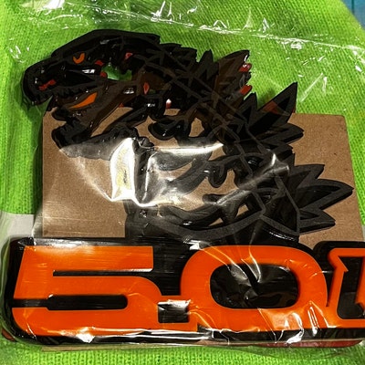 Angry Goat Car Emblem Badge Custom Red Black New - Etsy