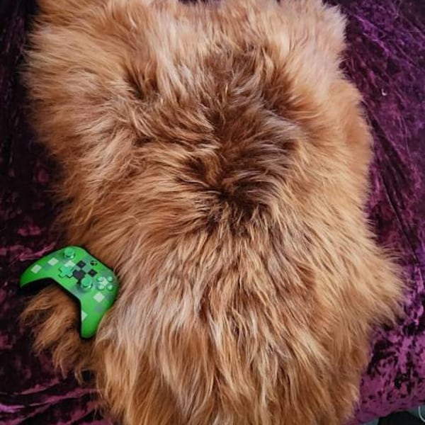 Genuine Icelandic GOLD Sheepskin Rug, Pelt, Carpet, Giant Sheepskin Rug ...