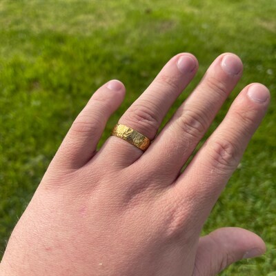 Handmade Wave Winding Stacking Bands in Sterling Silver, 14k Rose Gold ...