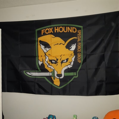 Foxhound Flag From Metal Gear Solid - Etsy