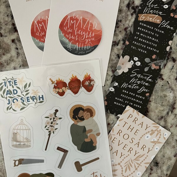 St. John Paul II Vinyl Sticker, JPII Sticker, Catholic Sticker ...