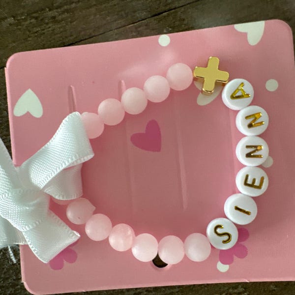 Mothers Day, Mama & Baby Bracelet, 18K Gold Heart, Girls Baby Shower ...