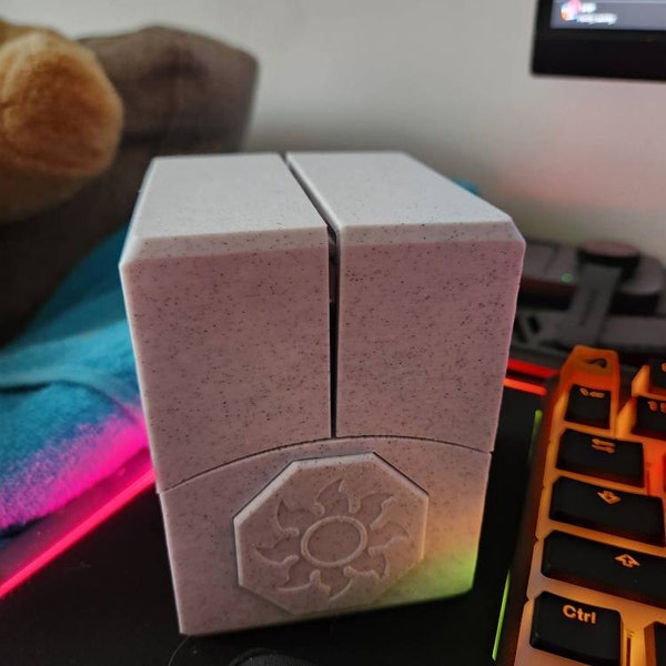 STL Files for 100 Card (commander) Customisable Deck Box With Magnetic ...