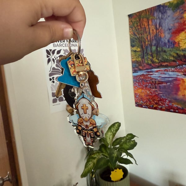 Gabriel, V1, V2, and Gabv1el Heart Magnet Acrylic Charm Keychains ...