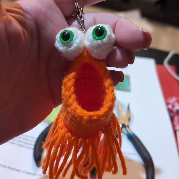 Tiny Yip Yip Keychain, Crochet Pattern - Etsy Canada