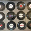 Vinyl Record Plate Chargers, Authentic 33's, Custom Labels, Table Decor ...