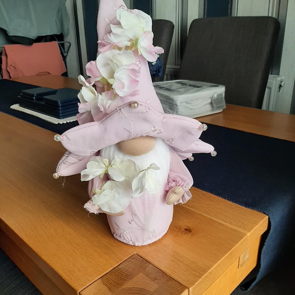 Pattern Pdf Scandinavian Summer Gnome Cute Gnome Flower Gnome Powder ...