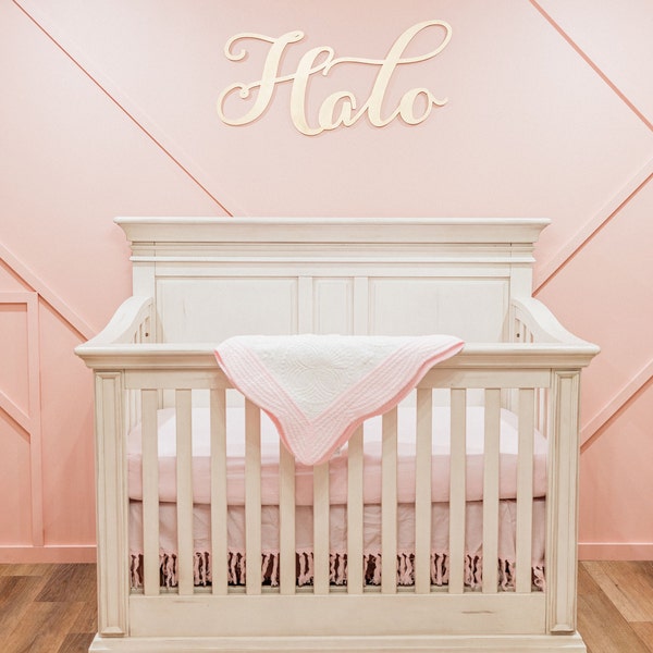 Gold Baby Name Sign Calligraphy Font - Etsy